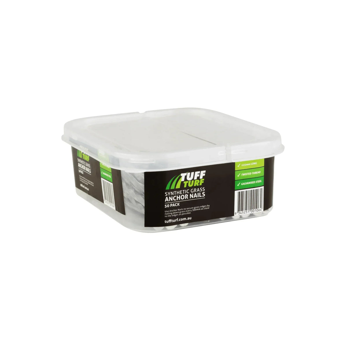 Synthetic Turf Anchor Nails - 50 Pack - Tuff Group