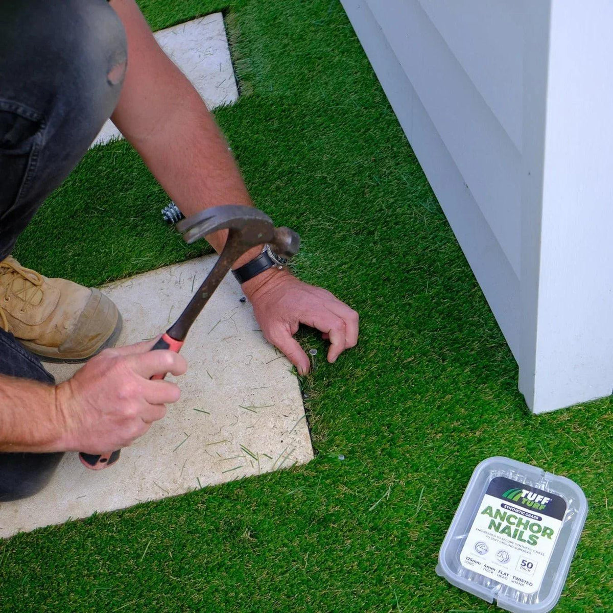 Secure Synthetic Turf Nails - 50 Pack | Durable & Reliable